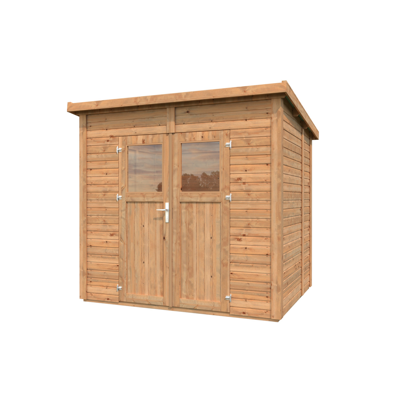 8 ft. x 6 ft. Nordic Spruce Heavy Duty Storage Shed