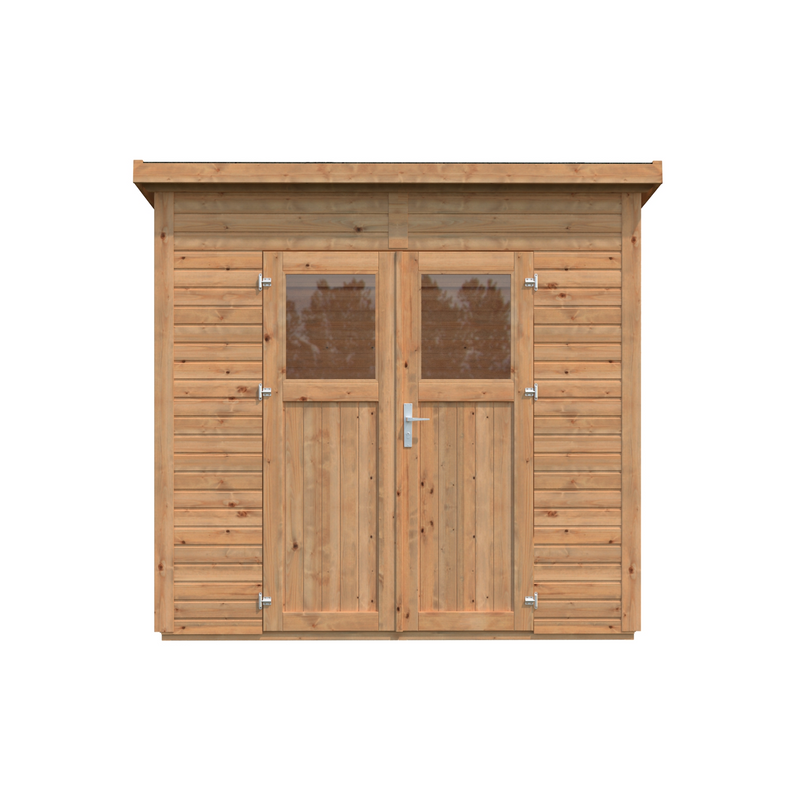 8 ft. x 6 ft. Nordic Spruce Heavy Duty Storage Shed